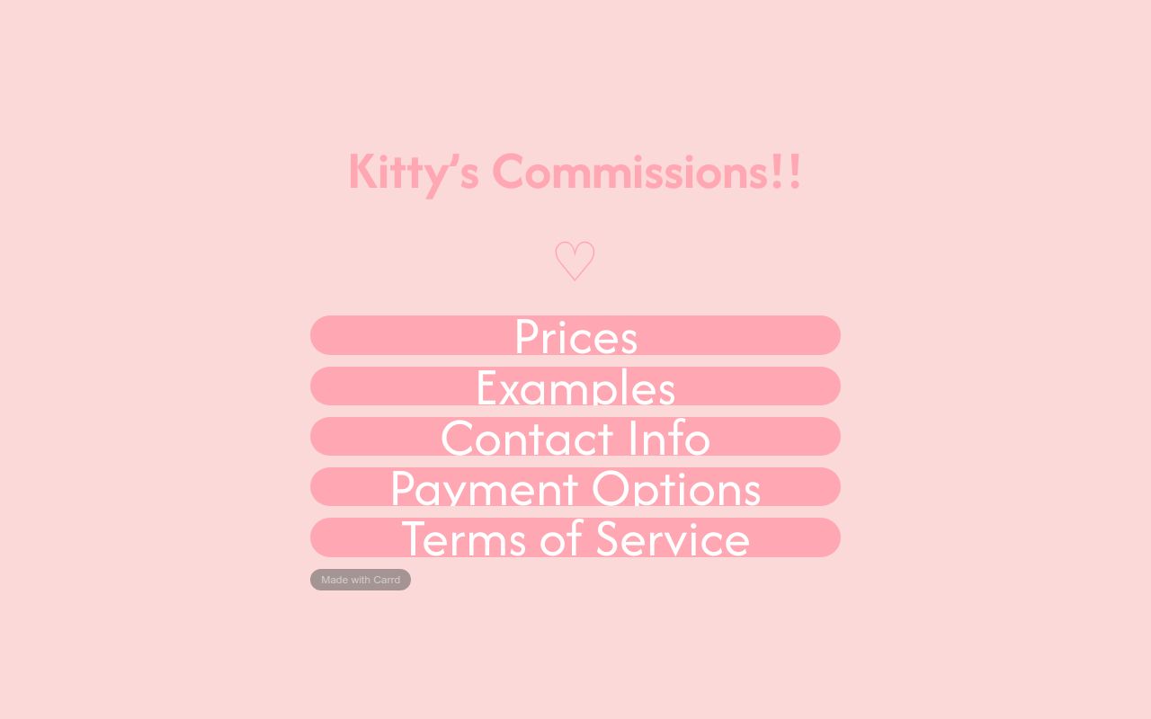 Kittydoesathing Commissions